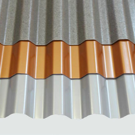 Color coated corrugated sheet